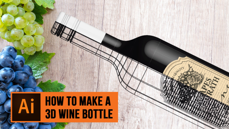 How to Make a 3D Wine Bottle in Adobe Illustrator – SEEHAWK